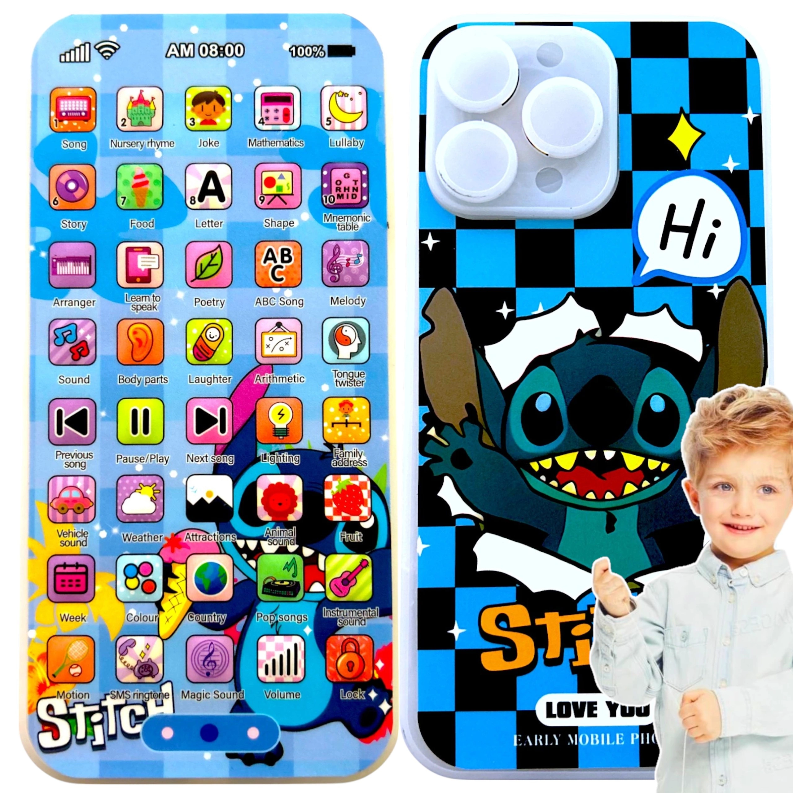 LILO I STICH - SMARTFON DLA DZIECI NO.335-83 | Sklep Wysyłkowo24.pl